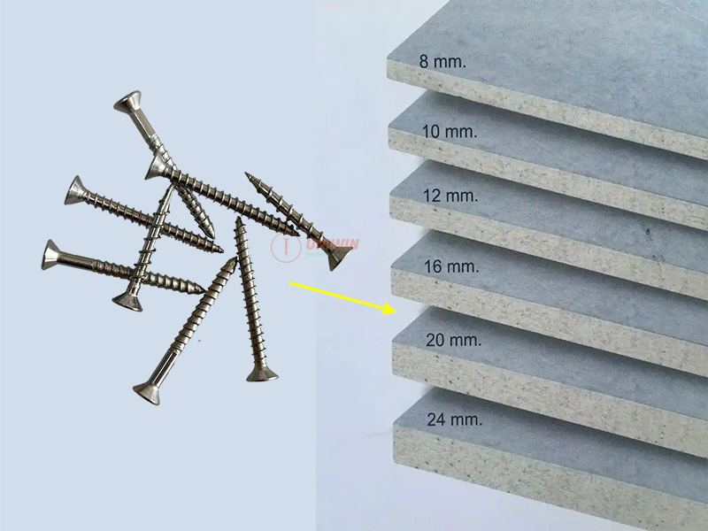 Best Screws for Cement Board - Collated Screw- Uniwin Technology
